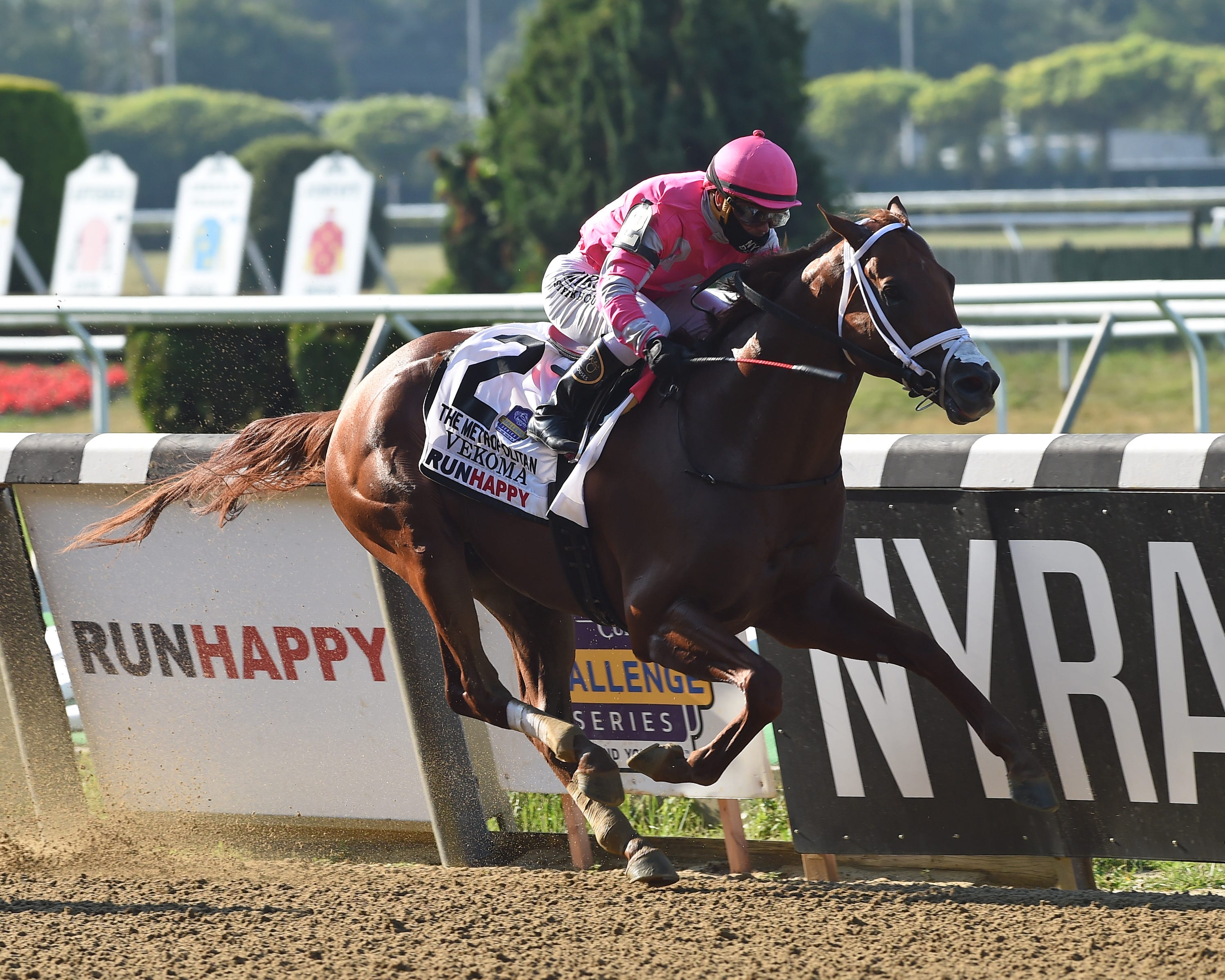 Kentucky Stallions: Vekoma wins photo finish in freshman sire race